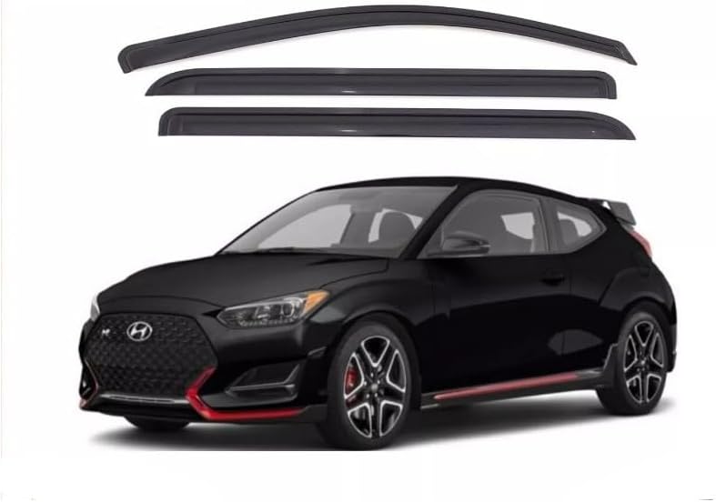 Amazon.com: Smoke Window Sun Vent Visor Rain Guard Deflectors for ...