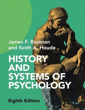 Amazon.com: History and Systems of Psychology: 9781009045834: Brennan ...