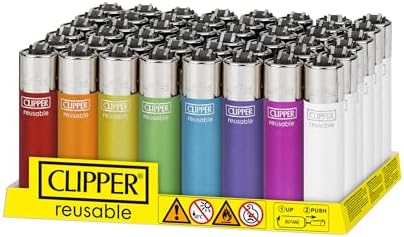 Amazon.com: Clipper - Classic Large Reusable Lighter - Iconic Premium ...