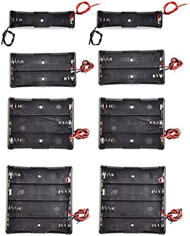 Amazon.com: JESSINIE 4 Cell 18650 Series-Parallel DIY Li Battery Box ...