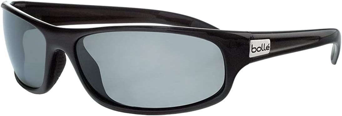 Amazon.com: Bolle Sport Anaconda Sunglasses (Shiny Black/TNS ...