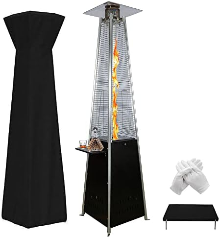 Amazon.com: Hykolity 48000 BTU Pyramid Patio Heater, Outdoor Propane ...