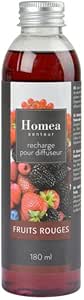 Recharge Diffuseur de Parfum Essentiel II 180ml Fruits Rouges : Amazon.fr: Hygiène et Santé