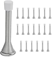 Amazon.com: 10 Pcs Large 3.35" Black Spring Door Stoppers for Bottom of ...