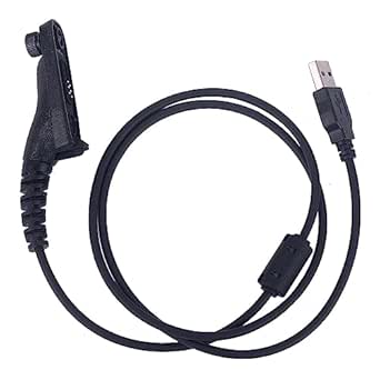 Amazon.com: KANMIT USB Programming Cable for Motorola APX4000 APX6000 ...