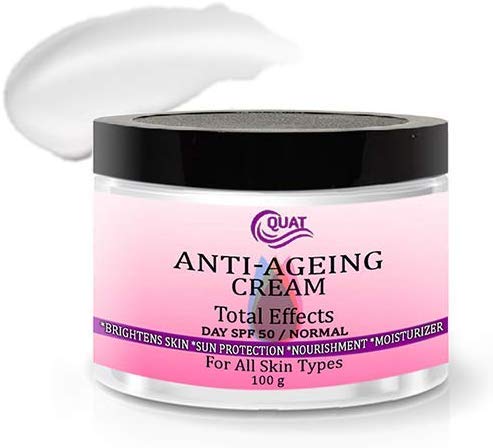 Quat AGEING Cream Total Effects Day Cream SPF 50, For All Skin Types ...