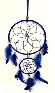 Ripe India® Dream Catcher Wall Hanging Blue Color 50 Cm Showpiece : Buy ...