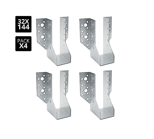 DOJA Barcelona Beam Support | Pack 4 | A-Beam Shoes | in Zinc | Winged ...