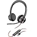 Poly - Blackwire 8225 Wired Headset with Boom Mic (Plantronics) - Dual ...
