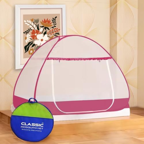 Classic Mosquito Net for Single Bed | Foldable Premium Machardani ...