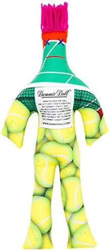 Dammit Doll - Dammit Sports - Dammit Tennis Doll - Stress Relief - Gag Gift