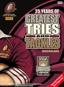 NRL ~ 25 Years Of Greatest Tries And Tackles- Queensland (PAL) (REGION ...