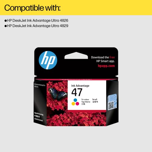 HP 47 Tri-Color Original Cartridge