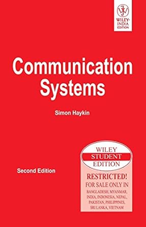 Buy Communication Systems - 2nd Edition by Simon Haykin Book Online at ...