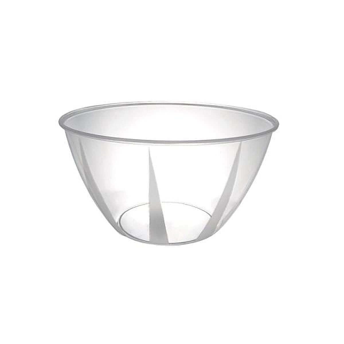 Clear Plastic Mixing Bowls