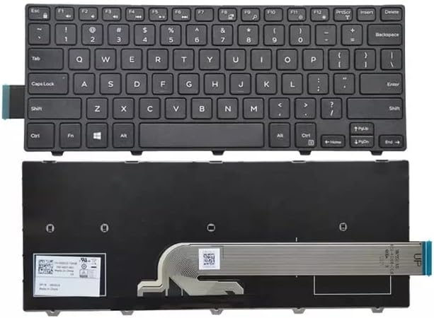 HB Plus Replacement Keyboard for Dell Inspiron 14 3000 Series 3441 3442 ...