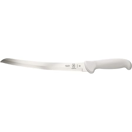 Amazon.com | Mercer Culinary Ultimate White 10" Curved Wavy Edge Bread ...