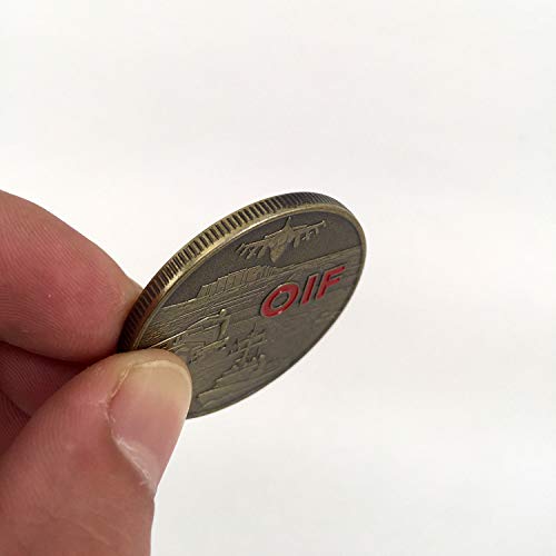 OIF Veterans Military Coin Iraqi Freedom Challenge Coin – D&J ...