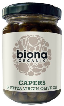 Amazon.com : Biona Organic Capers in Extra Virgin Olive Oil 120g ...