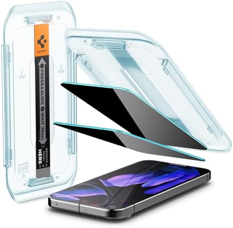 Spigen EZ Fit Privacy Tempered Glass Screen Protector Guard For Pixel 9 ...