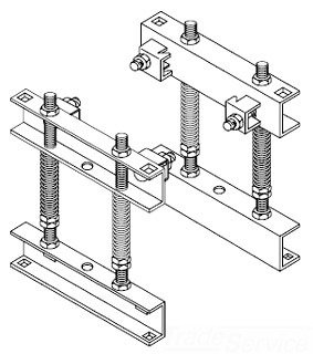 Buy SCHNEIDER ELECTRIC HFVS2 Busway Hanger, Vertical Online at Low ...
