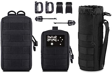 3 PCS Durable Nylon Tactical Military Molle Pouches Multi-Purpose ...
