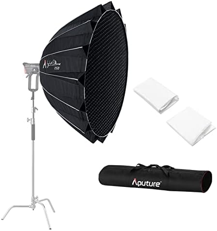 Amazon.com : Aputure Light Dome 150 Large Aperture Depth Softbox ...