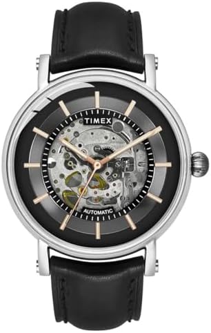 Titan Automatic Silver Dial Brown Leather Strap Watch for Men ...