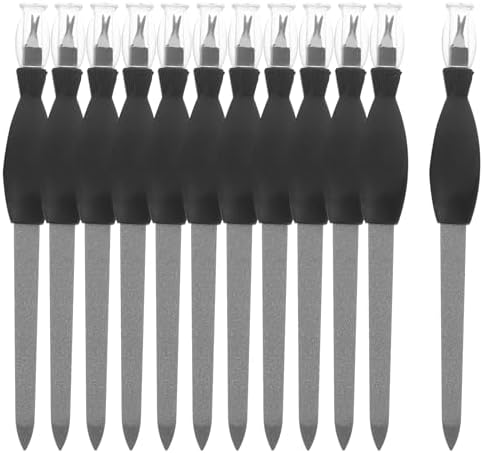 Amazon.com : 10-Pack Metal Nail Files for Natural Nails - Stainless ...