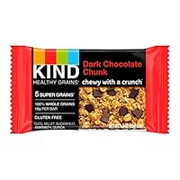 Amazon.com : KIND HEALTHY GRAINS Dark Chocolate Chunk Nutritional ...