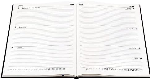 Top Sale 2024 A4 Week To View Yearly Diary with Hard Cover - Maroon ...