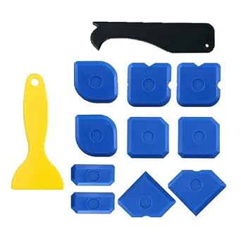 12pcs Silicone Sealant Finishing Tools,Smoothing Caulking Applicator ...