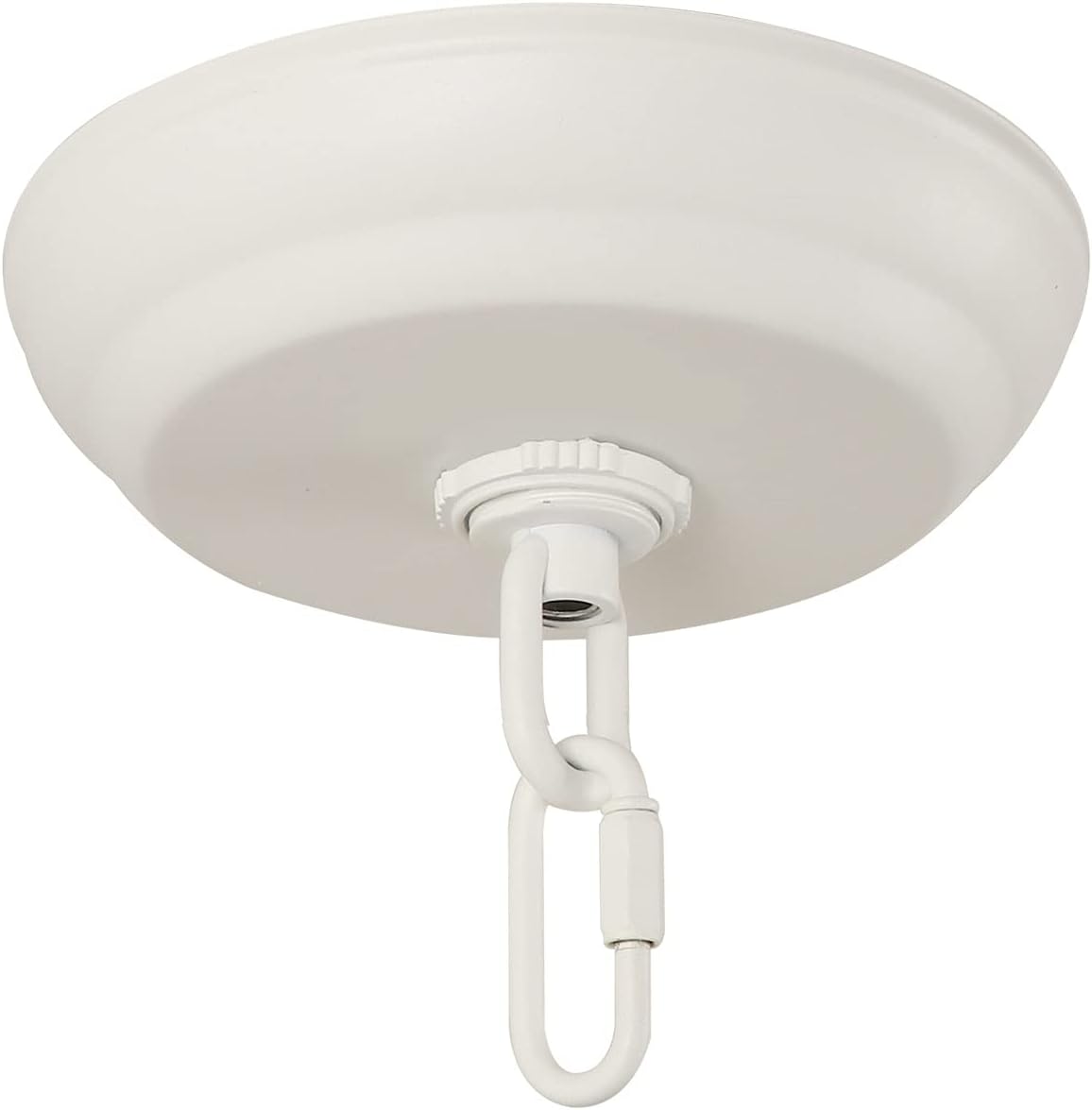 B&P Lamp 5 1/4 Inch Modern Shallow Steel Canopy Kit with Hardware ...