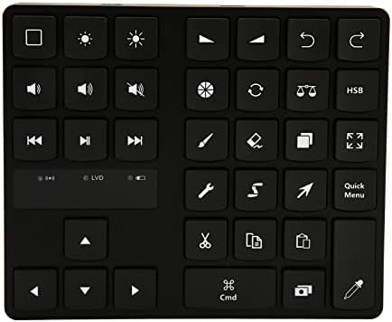 35 Keys Mini Drawing Keyboard, Shortcut Drawing Keyboard for Procreate ...