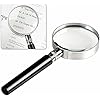 Amazon.com: 10X Magnification Handheld Magnifier Magnifying Glass ...