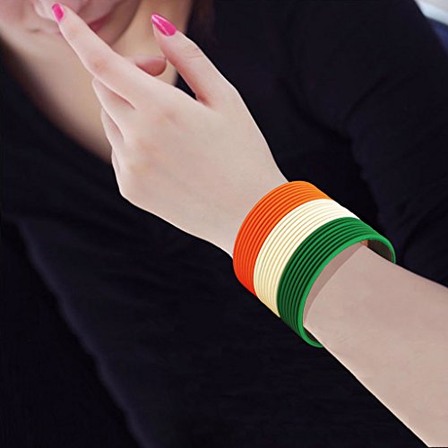 Buy Tiranga Bangles/Choodi Set for Women & Girls for Republic Day ...