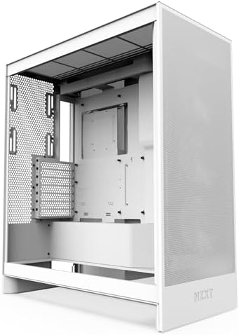 NZXT H7 Flow | Mid-Tower ATX Airflow Case | Supports 3 x 120mm Fans in ...