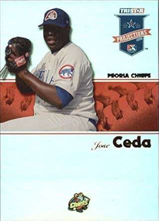 Amazon.com: 2008 TRISTAR PROjections Reflectives #22 Jose Ceda MLB ...