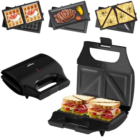 Wunderbar Sandwich Maker Mit Wechselplatten Fotos