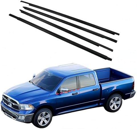 Amazon.com: YzusGomumu 4Pcs Car Window Moulding Trim Weatherstrip ...