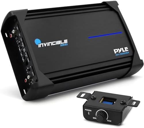 Amazon.com: Pyle 12” Class AB Mosfet Amplifier - Invincible Series ...