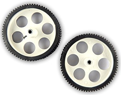 REES52 Tyre for Gear Motor - 10x2 (Robotics & Robowar) - Set of 4 ...