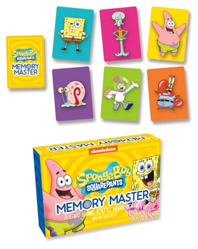 Snapklik.com : SpongeBob SquarePants Memory Master Card Game