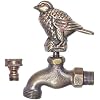 Amazon.com : Decorative Brass Bird Garden Outdoor Faucet 4” inches L ...