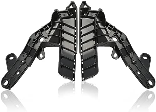 Amazon.com: CNNELL Bumper Bracket Front Left & Right Side Set of 2 ...