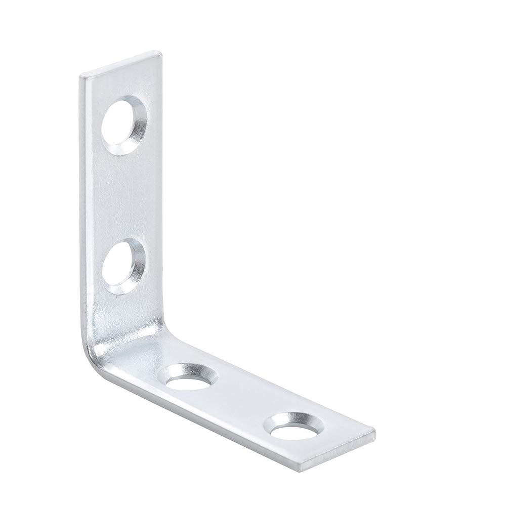 Home Master Hardware 1-1/2 inch L Bracket Corner Brace Joint Right ...
