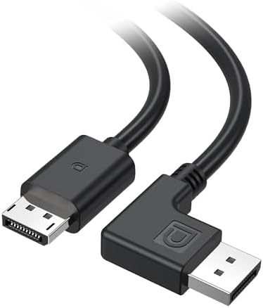 Amazon.com: Togconn 8K 90 Degree DisplayPort 1.4 Adapter 2-Pack, (Up ...
