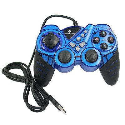 Amazon.com: HDE ® Blue PC Game Controller : Video Games