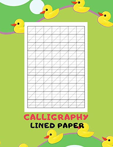 Calligraphy Lined Paper: Calligraphy Paper Pad For Beginners, Slanted ...