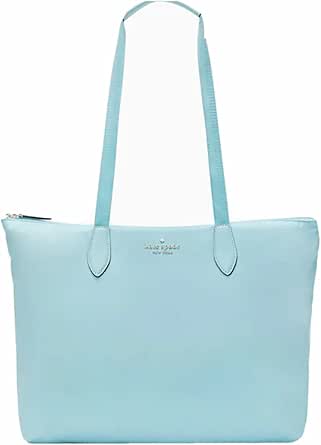 Amazon.com: Kate Spade New York Mel Packable Nylon Tote (Aqua pool ...